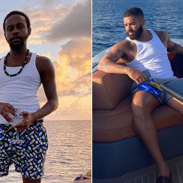 Drake And Popcaan Living It Up In Barbados During Yacht Party ...