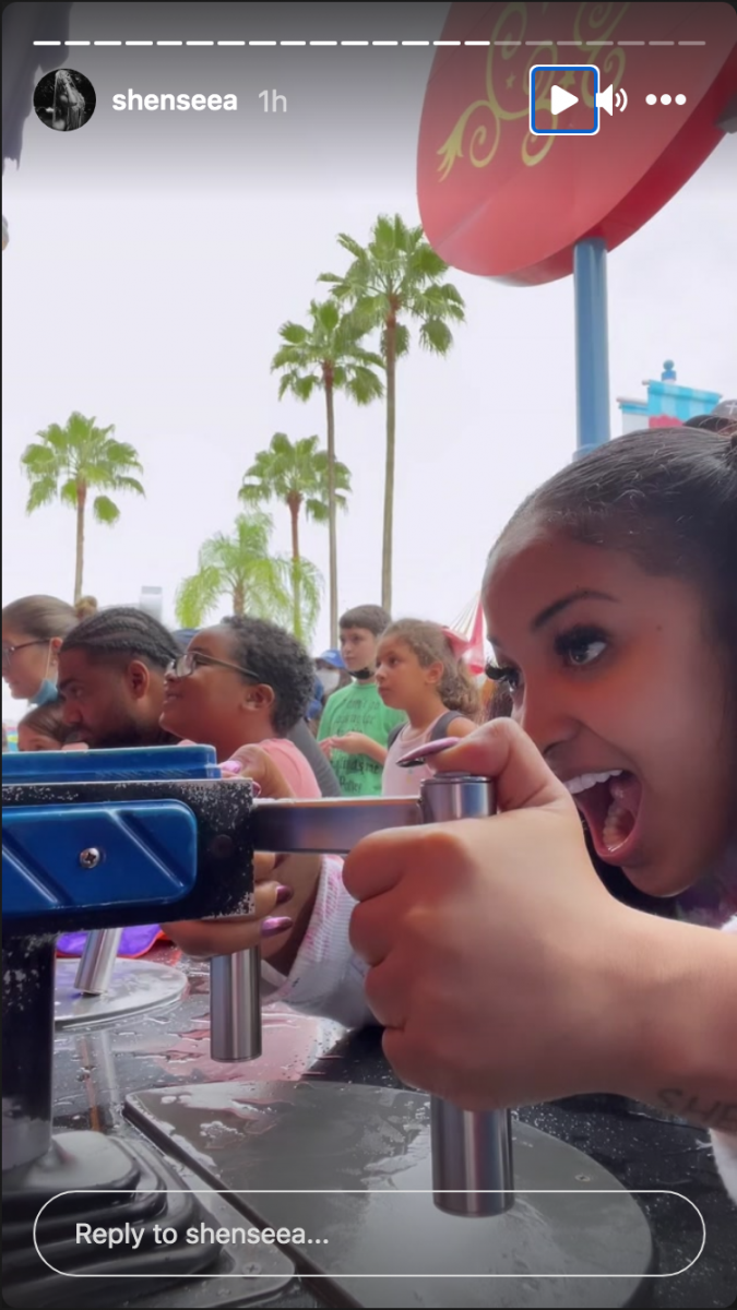 Shenseea Heads To Universal Studios, But Has More Fun Than Her Son ...