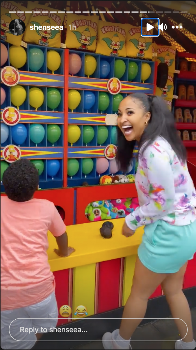 Shenseea Heads To Universal Studios, But Has More Fun Than Her Son ...