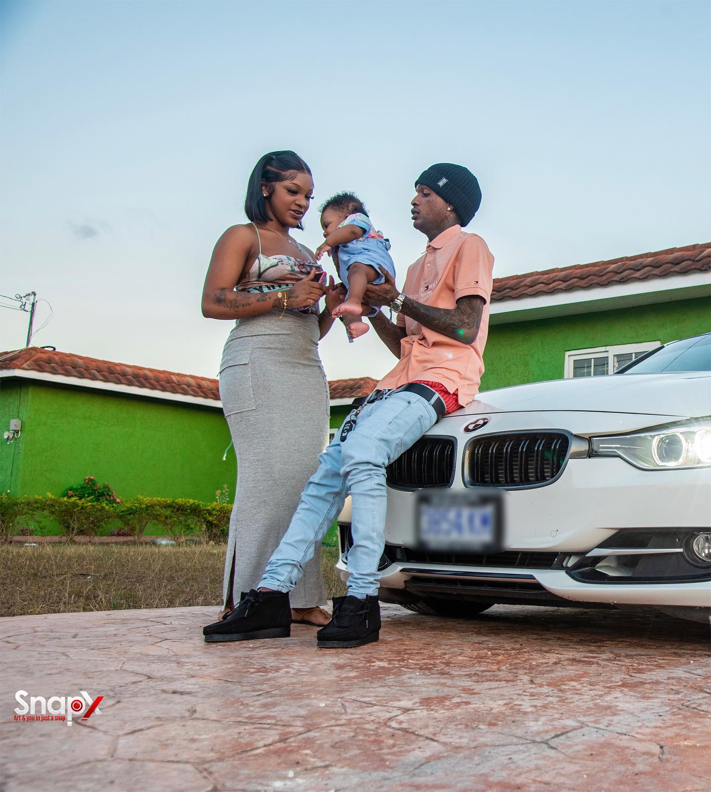 Skeng Shares First Photos Of Son - DancehallMag