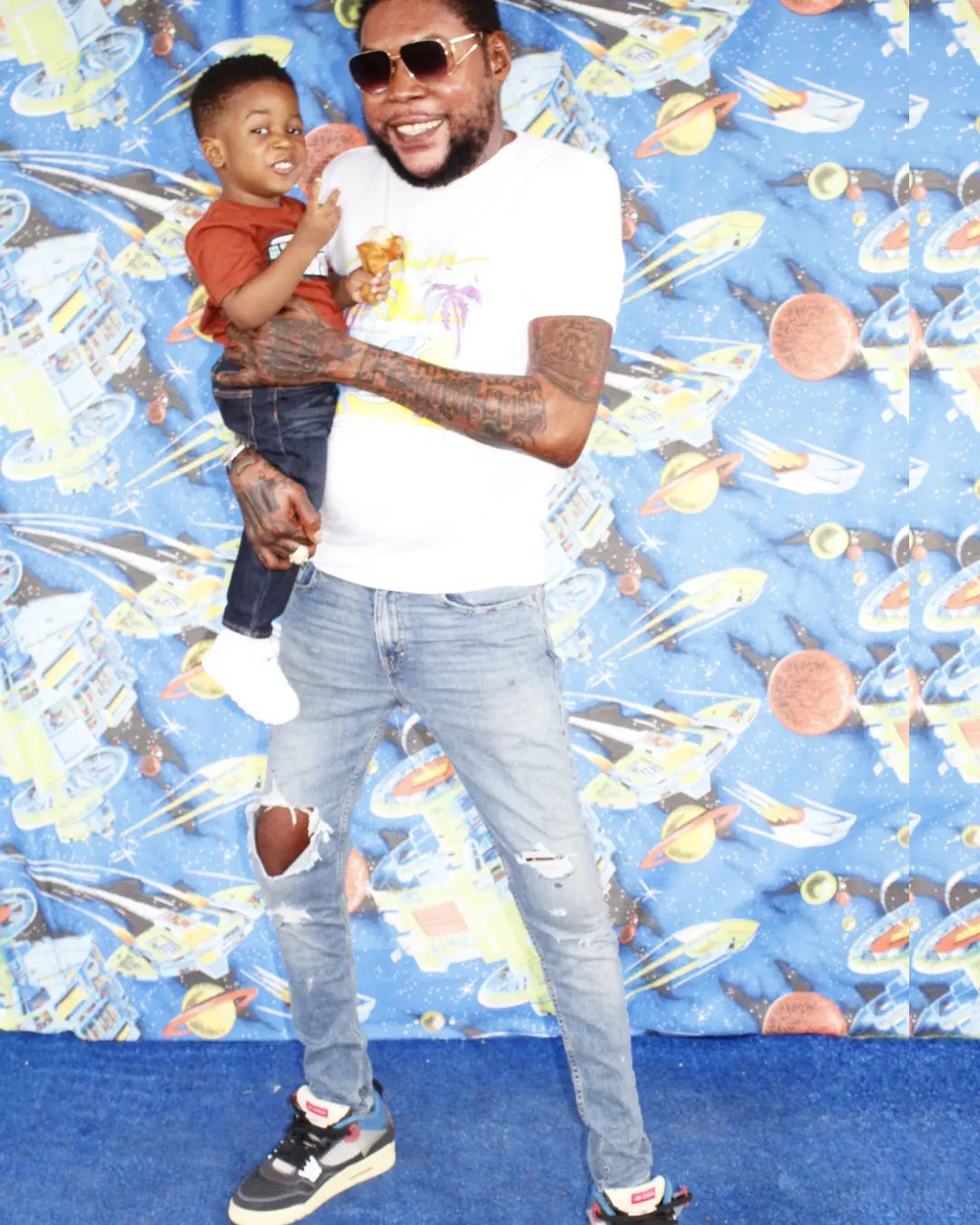 Vybz Kartel Reunites With Children, Fiancé During "Family Day" At ...