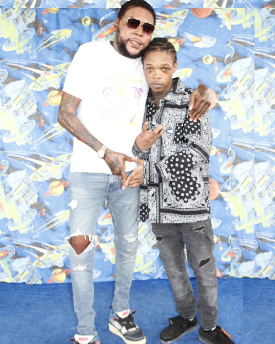 Vybz Kartel Reunites With Children, Fiancé During "Family Day" At ...