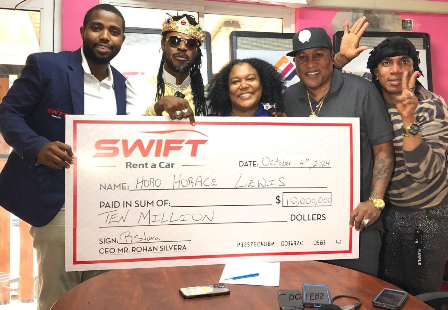 LA Lewis Signs Brand Ambassador Deal With Swift Car Rental - DancehallMag